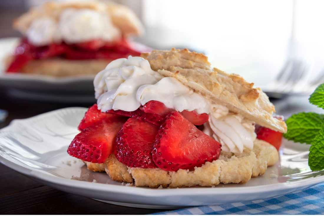 Plant-Based Dessert: Cornbread Strawberry Shortcake – MamaSezz